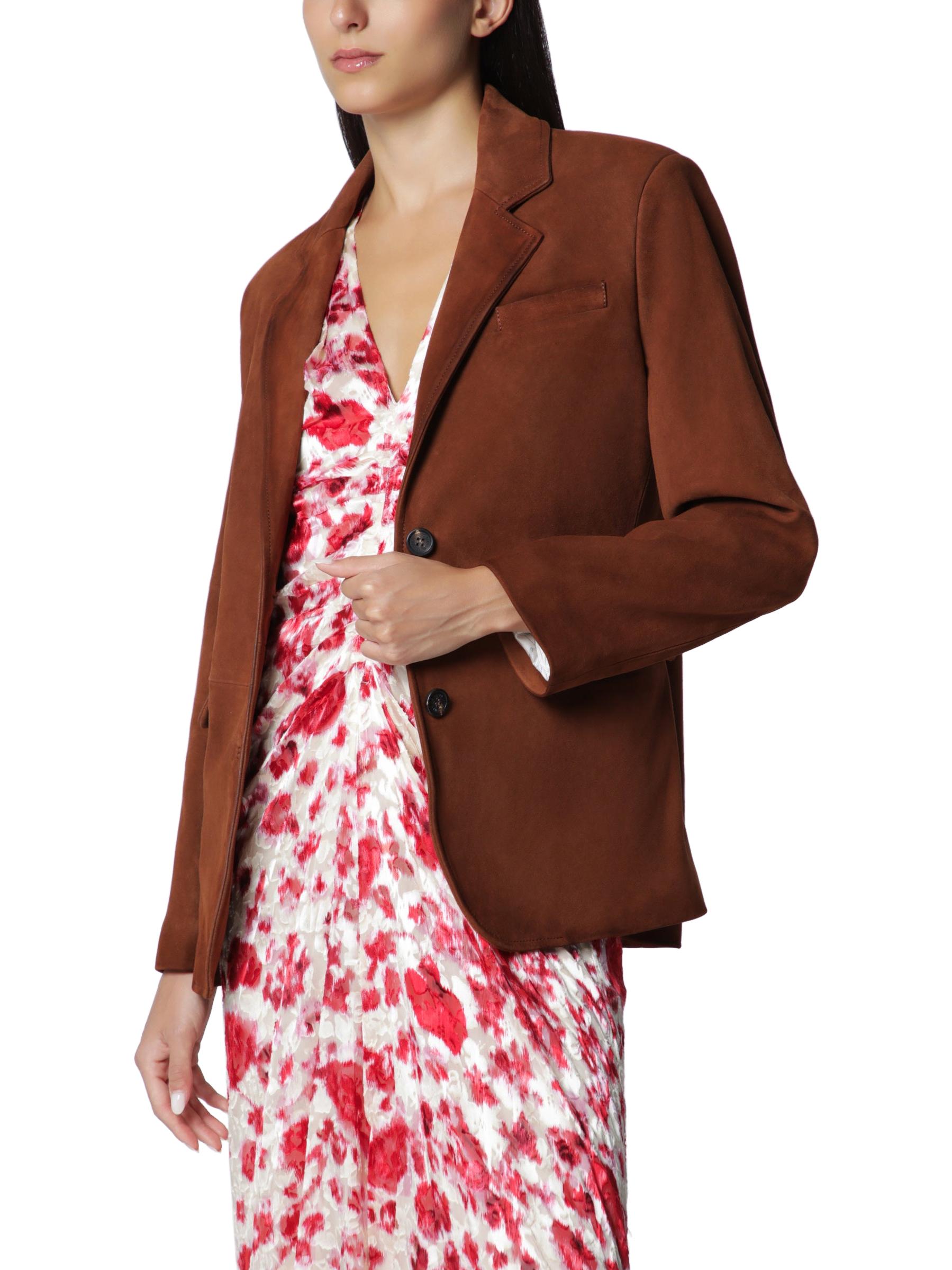 GOLDEN GOOSE Golden Goose Robyn Suede Sheepskin Blazer
