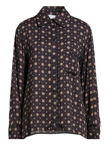 KAOS KAOS Shirt with Multicolor Print and Classic Collar