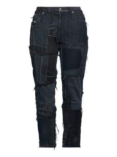 DOLCE & GABBANA Dolce & Gabbana Patchwork Tapered Jeans