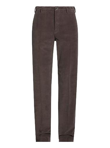 INCOTEX man pants brown size 38 cotton, elastane