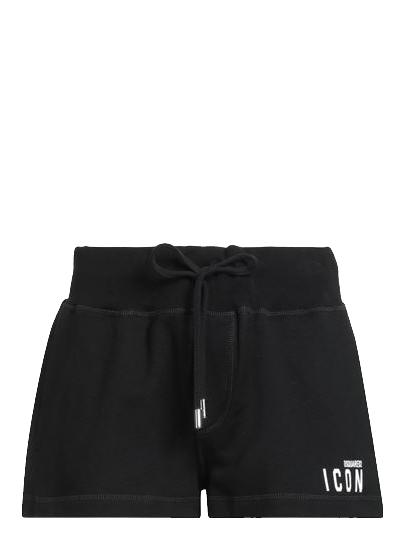 DSQUARED2 DSQUARED2 Cotton Terry Athletic Shorts with Logo Detail