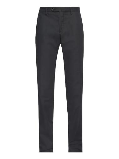 INCOTEX INCOTEX Black Twill Tapered Leg Chino Pants