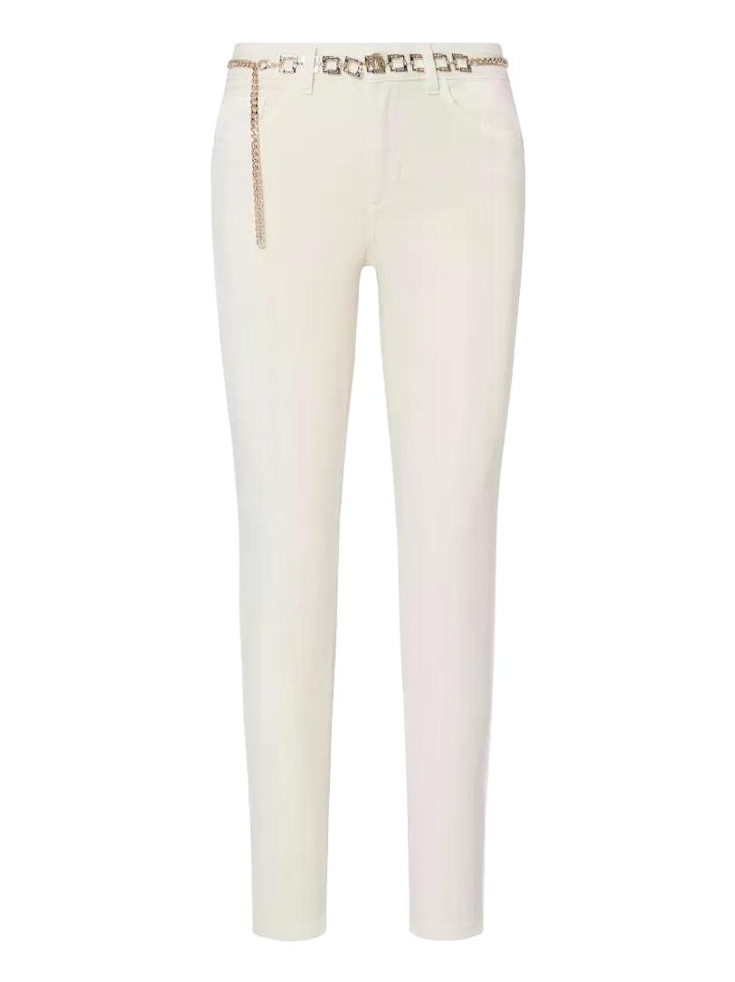 LIU JO LIU JO Skinny Trousers with Embellished Belt