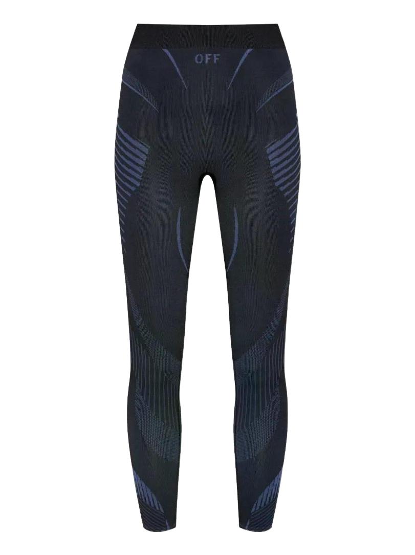 OFF-WHITE logo-embellishment leggings