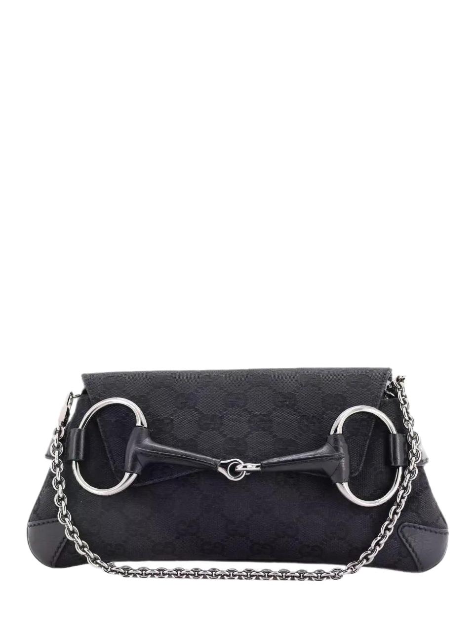GUCCI Gucci Black Fluid Lamé Jersey Top with Iridescent Effect