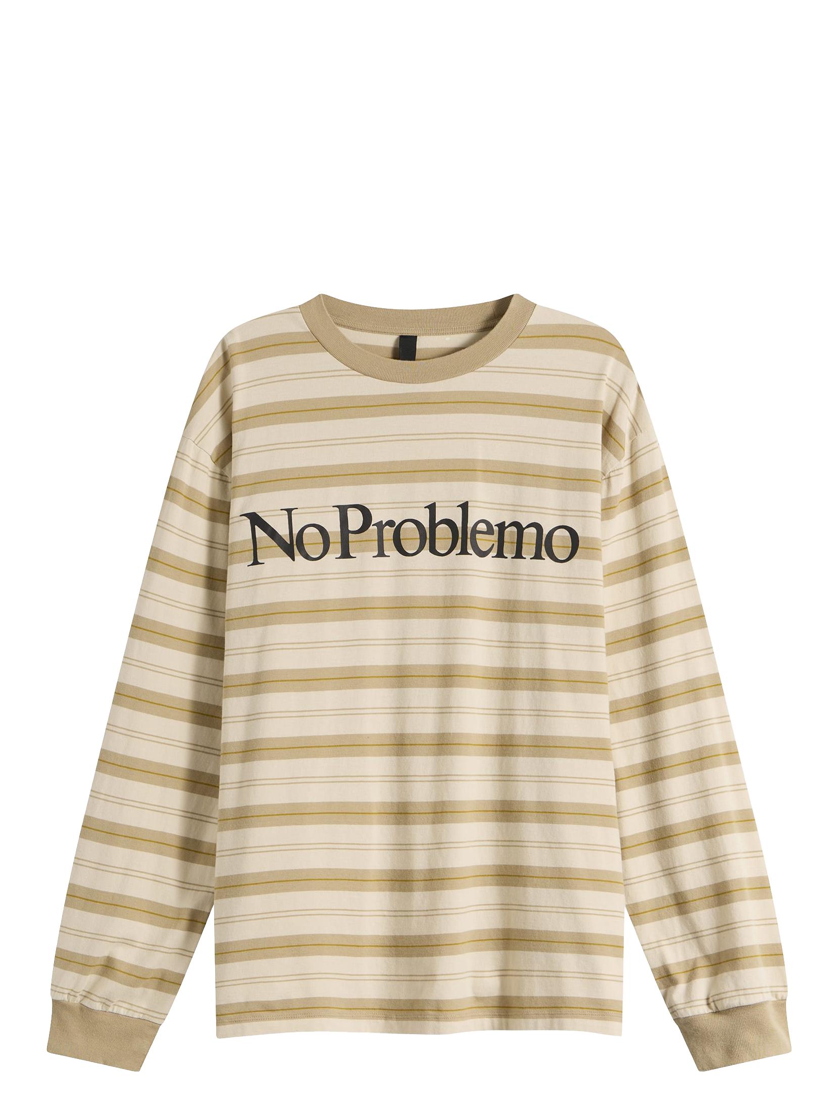 NO PROBLEMO striped ls t-shirt