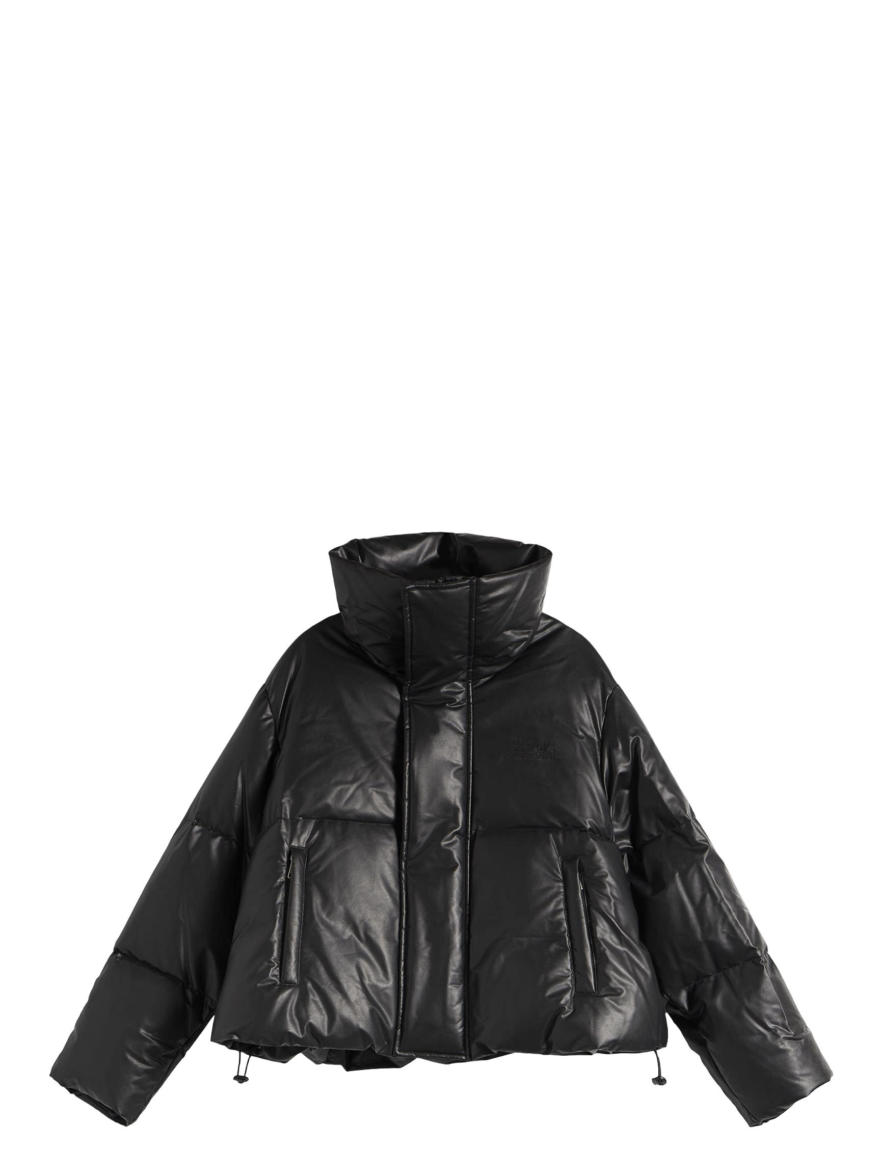 MAISON MARGIELA MM6 Maison Margiela Faux Leather Padded Jacket