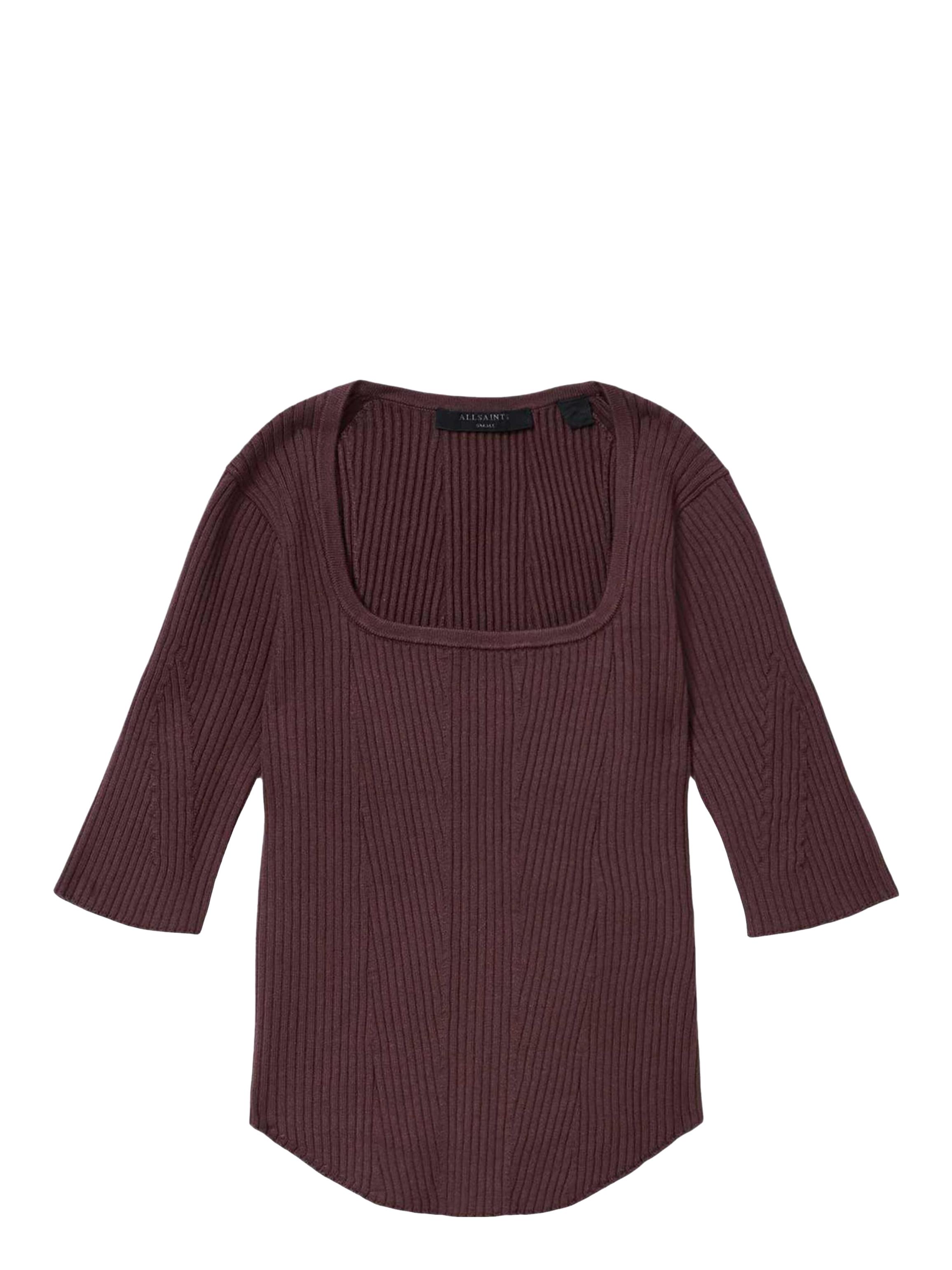ALLSAINTS AllSaints Cruz Hally Ribbed Corset Top
