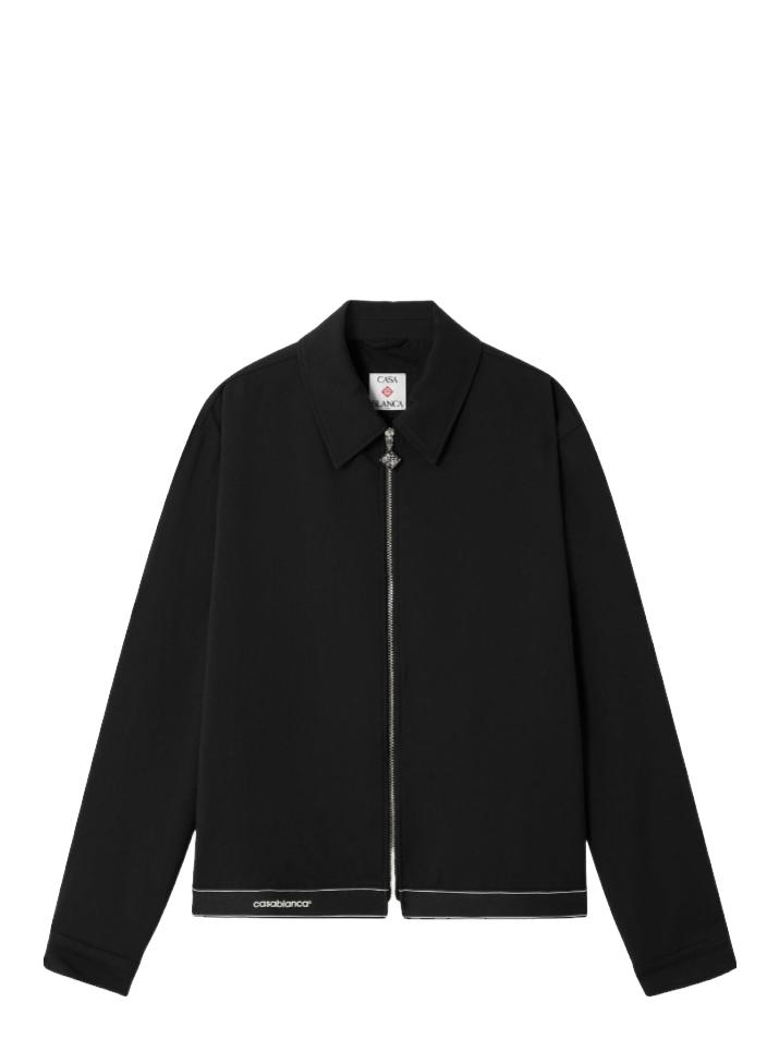 CASABLANCA Casablanca Contrast-Piped Zip Jacket