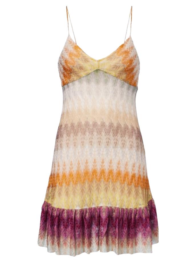 TWINSET Floral-embroidered Mini Dress