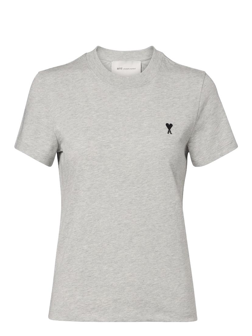 AMI Ami Paris AMI de Coeur Cotton Jersey T-Shirt