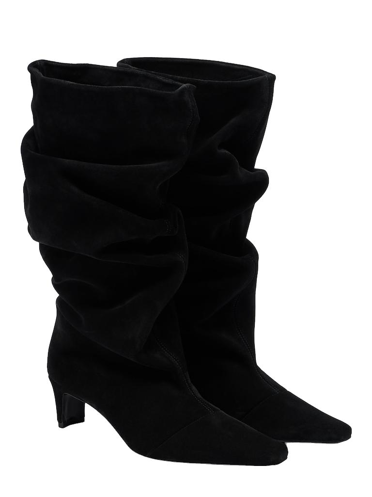 STAUD Staud Wally Suede Mid-Calf Boots
