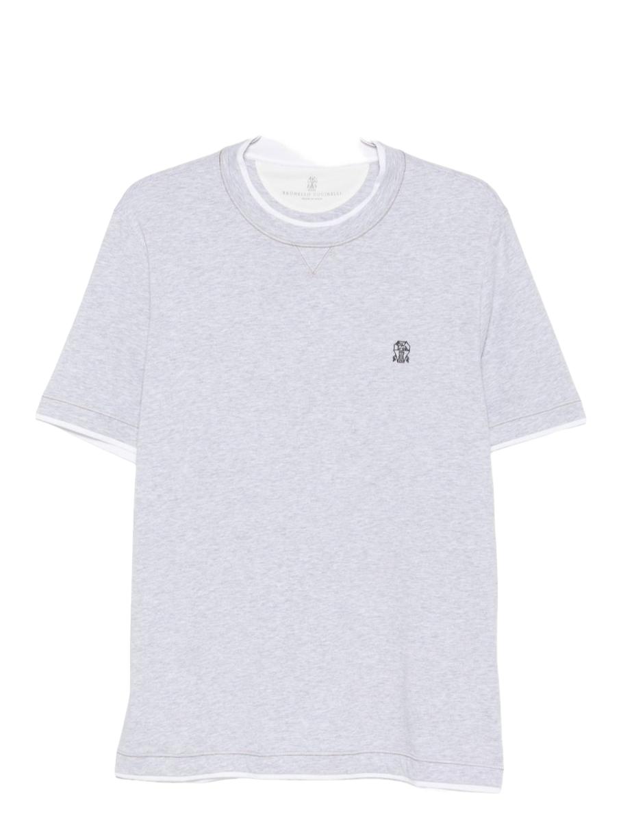 BRUNELLO CUCINELLI ロゴ Tシャツ