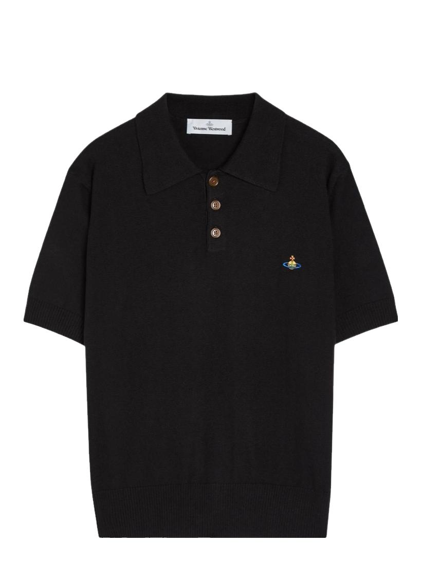 VIVIENNE WESTWOOD Vivienne Westwood Orb Embroidered Polo Shirt
