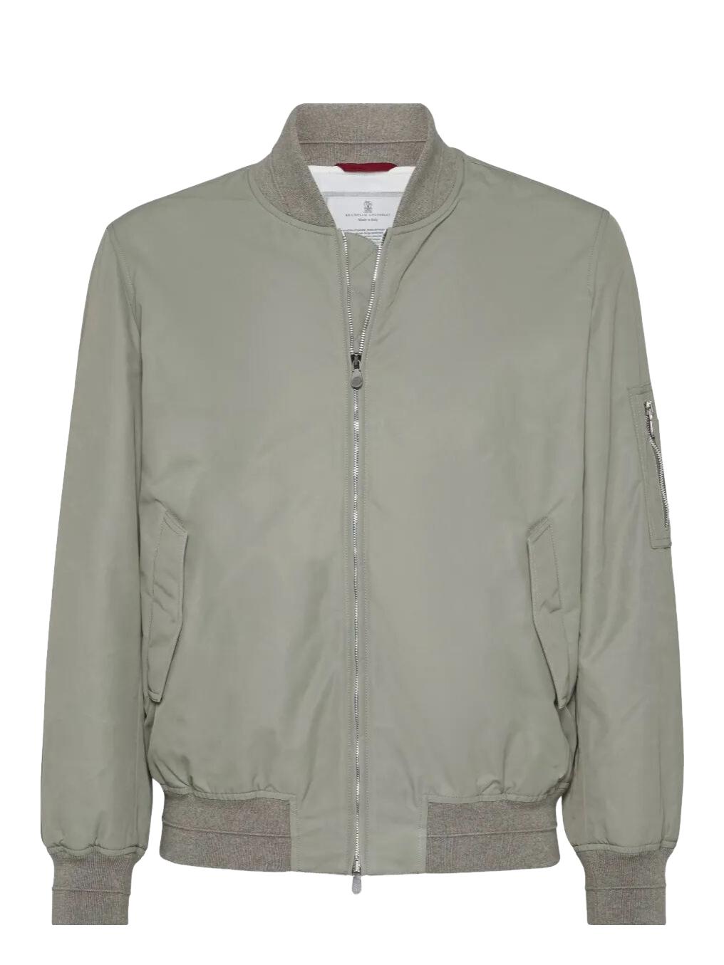 BRUNELLO CUCINELLI Brunello Cucinelli Zip-Fastening Bomber Jacket