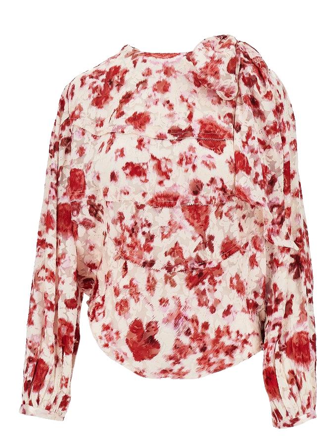ISABEL MARANT ÉTOILE Isabel Marant Hilza Floral Jacquard Maxi Skirt