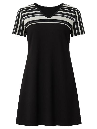 LIU JO LIU JO Striped Mini Dress
