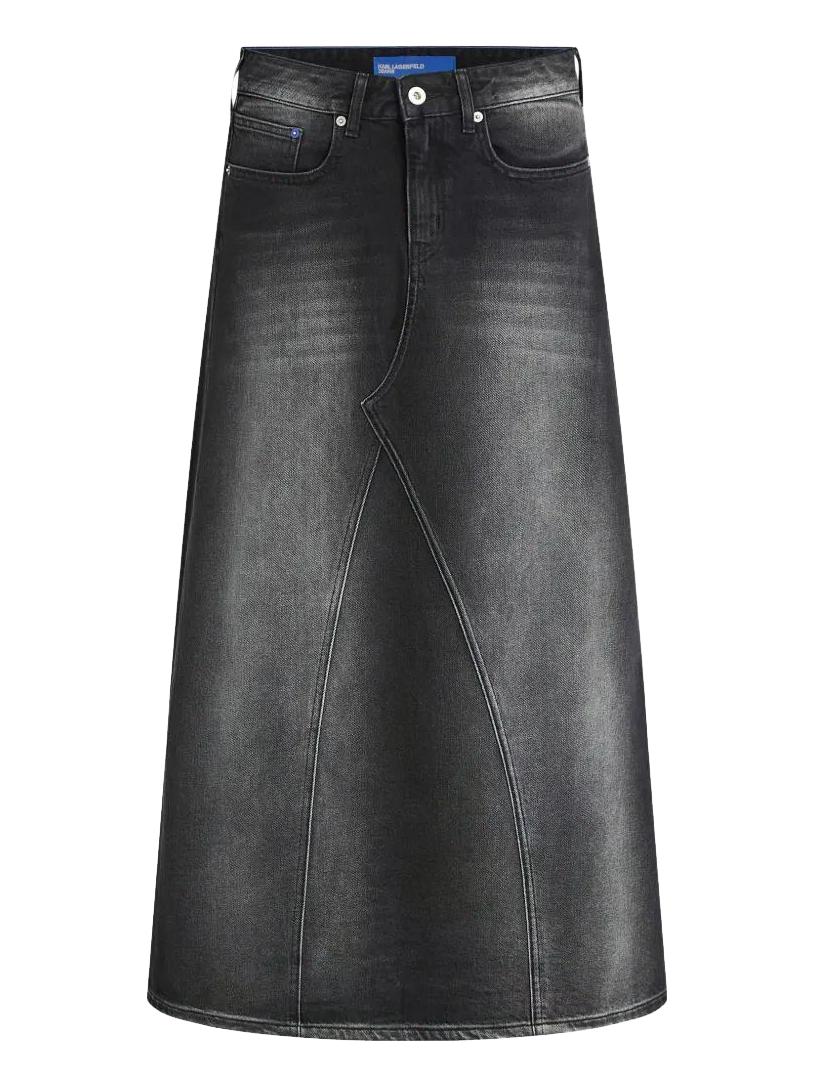 KARL LAGERFELD Karl Lagerfeld Jeans Denim Maxi Skirt
