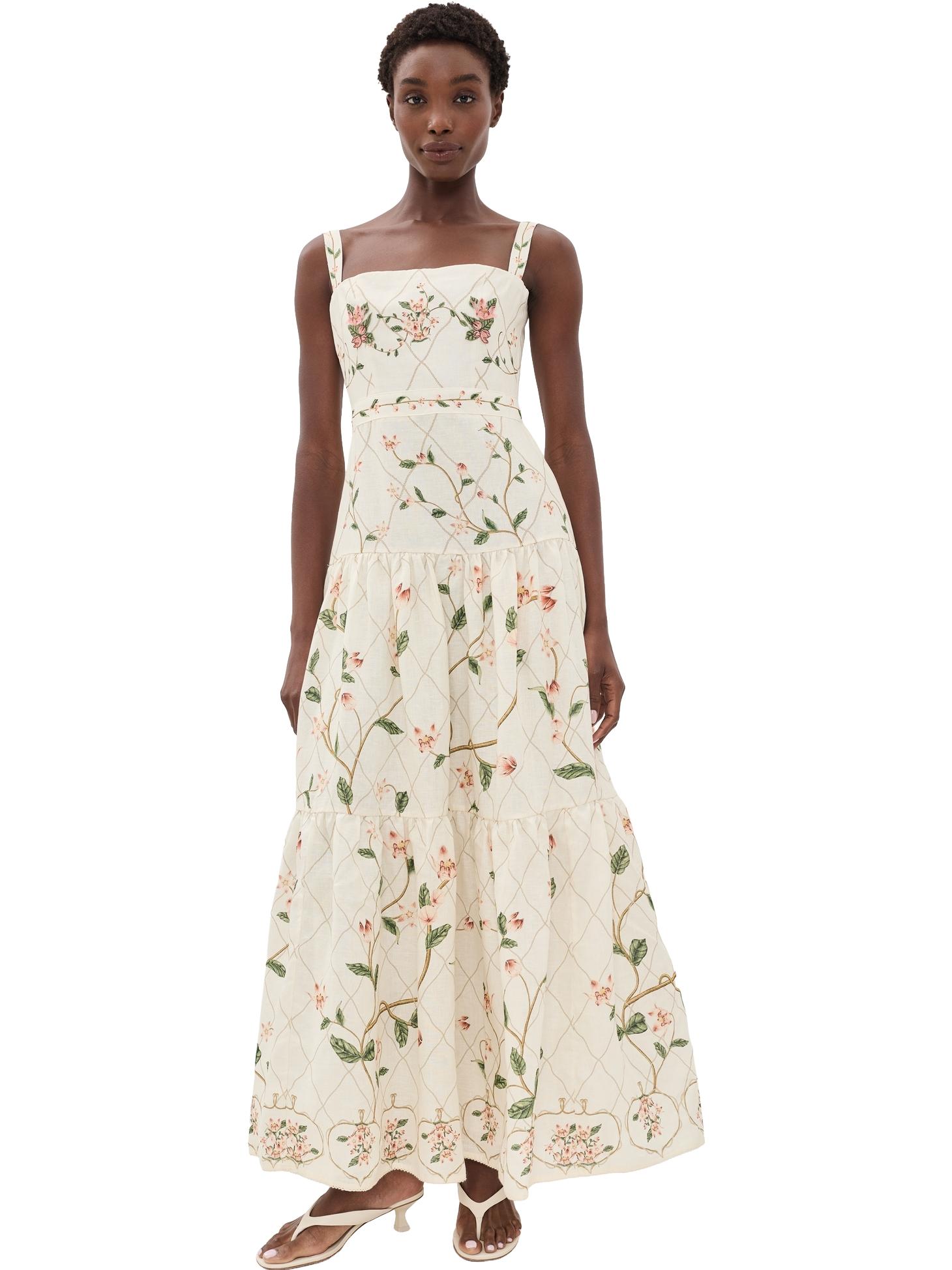 AGUA BENDITA AGUA BENDITA Lima Navegante Linen Dress