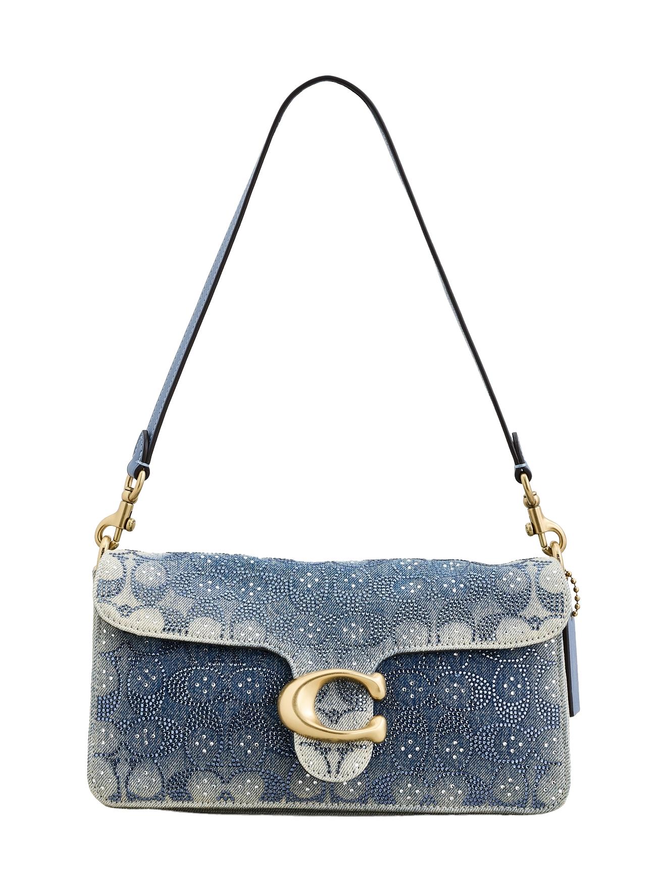 COACH Coach Soft Crystal Signature Tabby Shoulder Bag 26