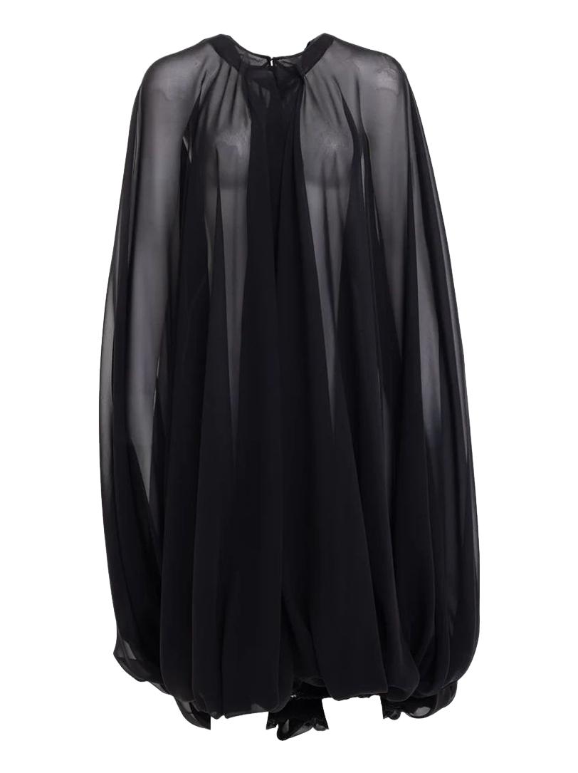 RICK OWENS Temple Luxor Draped Cape