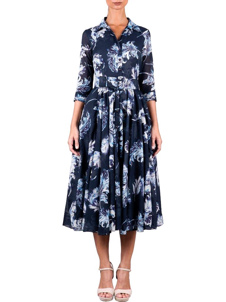 HOBBS LONDON Hobbs London Annie A-Line Midi Skirt