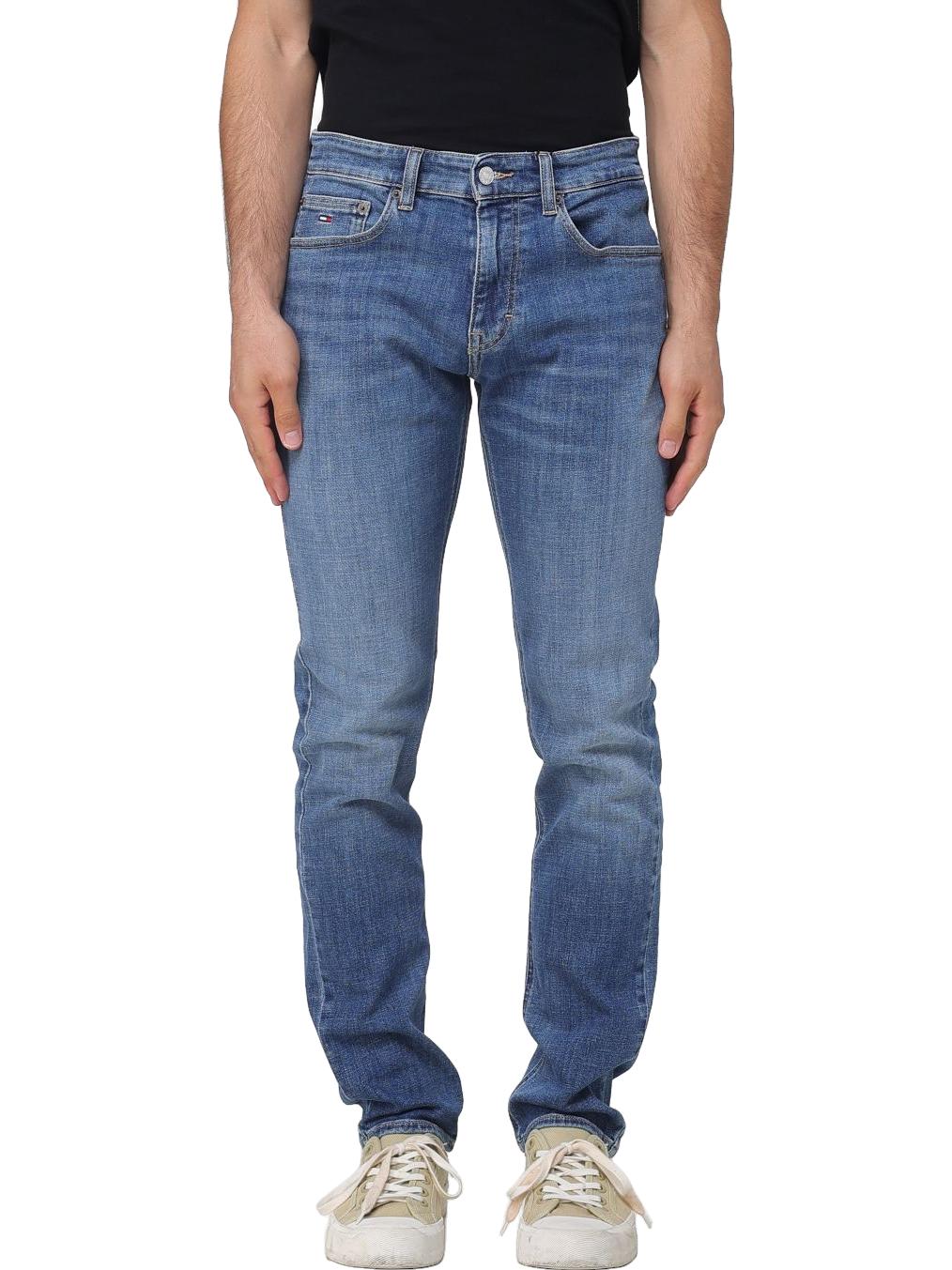TOMMY HILFIGER Tommy Jeans Mid-Rise Skinny Fit Stretch-Denim Jeans