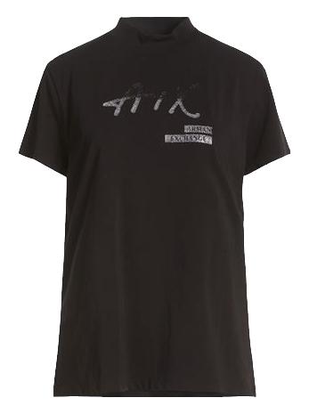 ARMANI EXCHANGE ARMANI EXCHANGE Cotton Elastane T-shirt with Glittered Logo