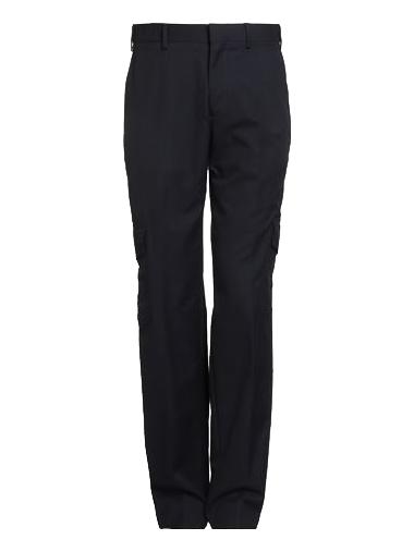 LARDINI LARDINI Cotton, Wool, Polyamide, and Elastane Cargo Pants