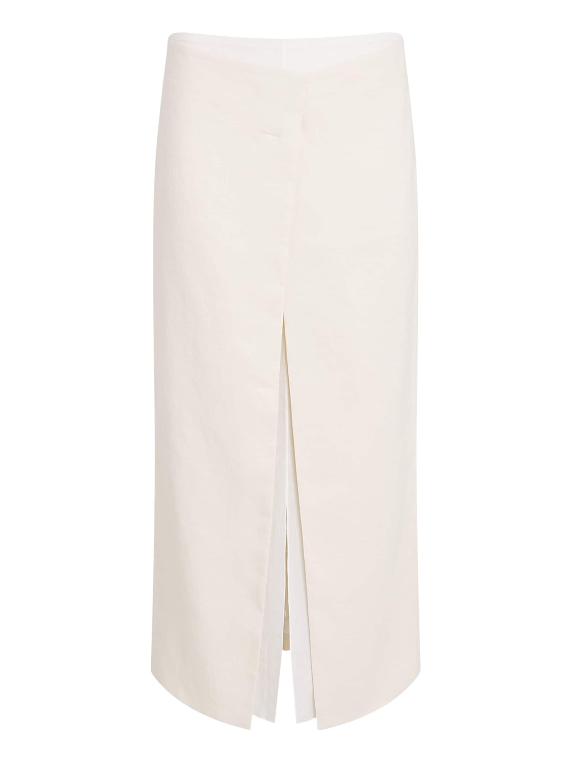 KHAITE Khaite Double-Layered Midi Skirt