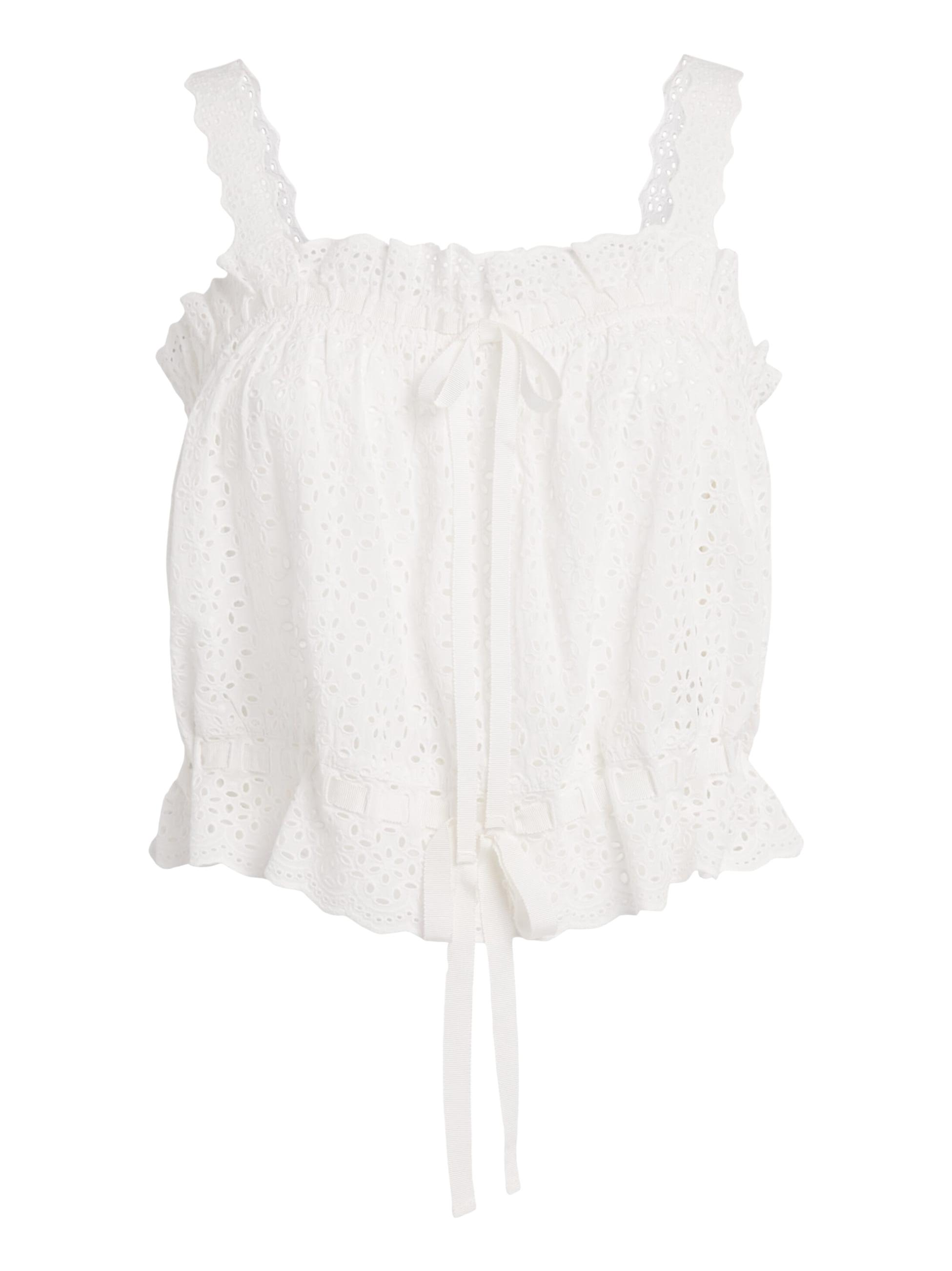 ULLA JOHNSON Ulla Johnson Broderie Anglaise Isola Top