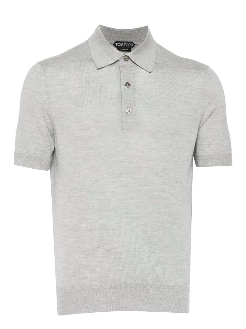 TOM FORD fine gauge cashmere silk polo