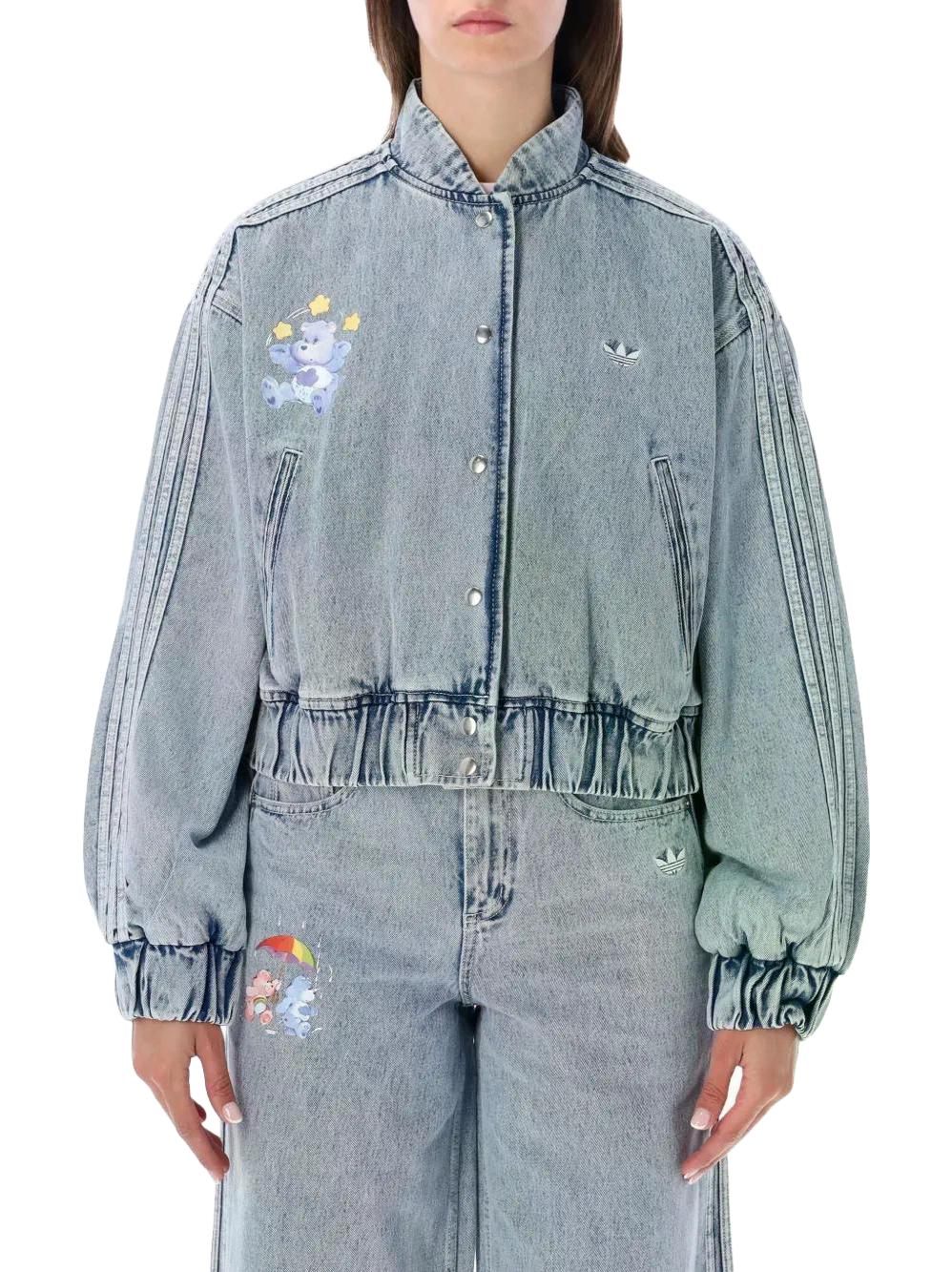 ADIDAS ADIDAS Care Bears High Rise Wide Leg Denim Pant