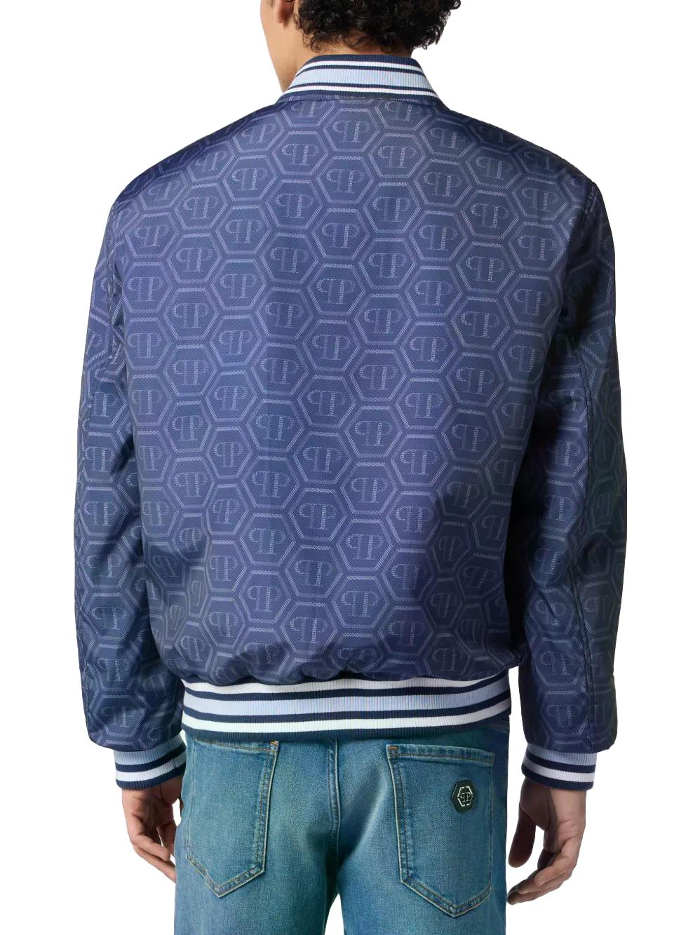 PHILIPP PLEIN Jacquard Monogram Jacket