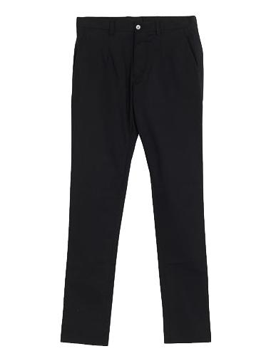 DOLCE & GABBANA man pants black size 28 cotton, elastane