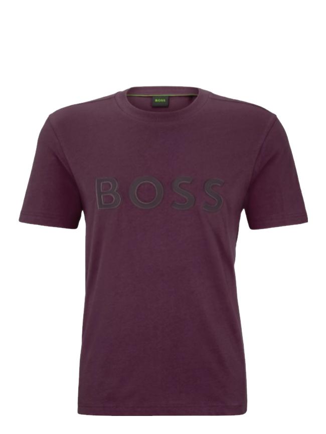 HUGO BOSS logo-print cotton T-shirt