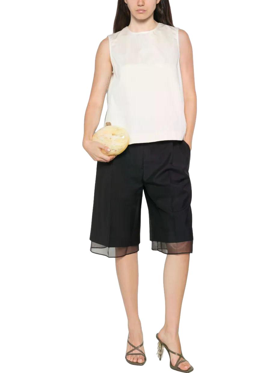 MOUTAKI MOUTAKI Sleeveless Round Neck Blouse