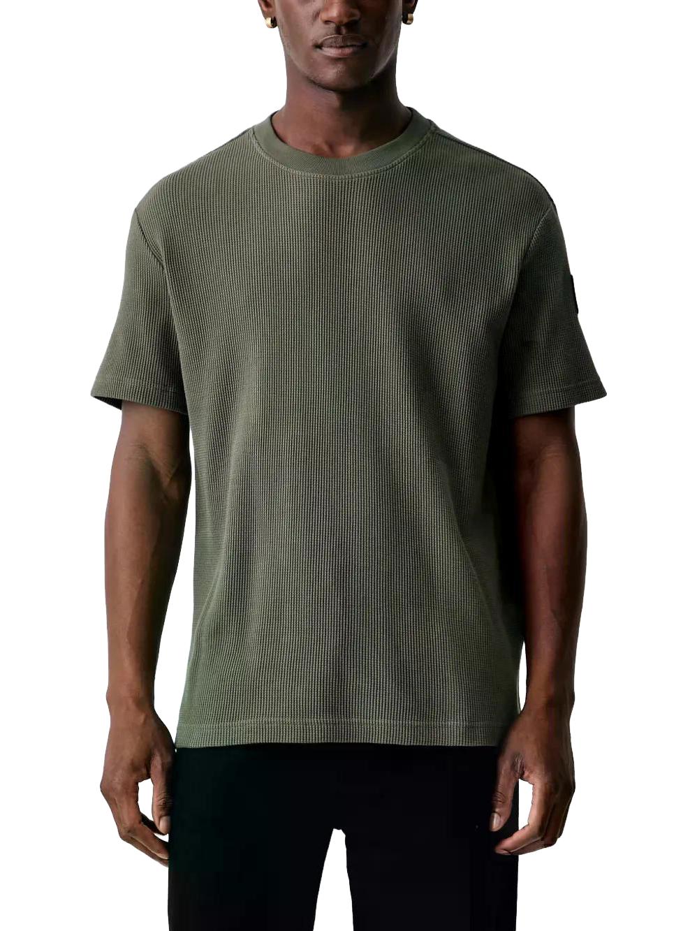 KARL LAGERFELD waffle box logo t-shirt