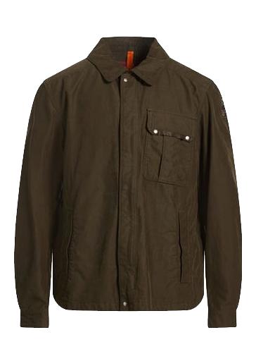 LOEWE Loewe Padded Overshirt with Corduroy Collar