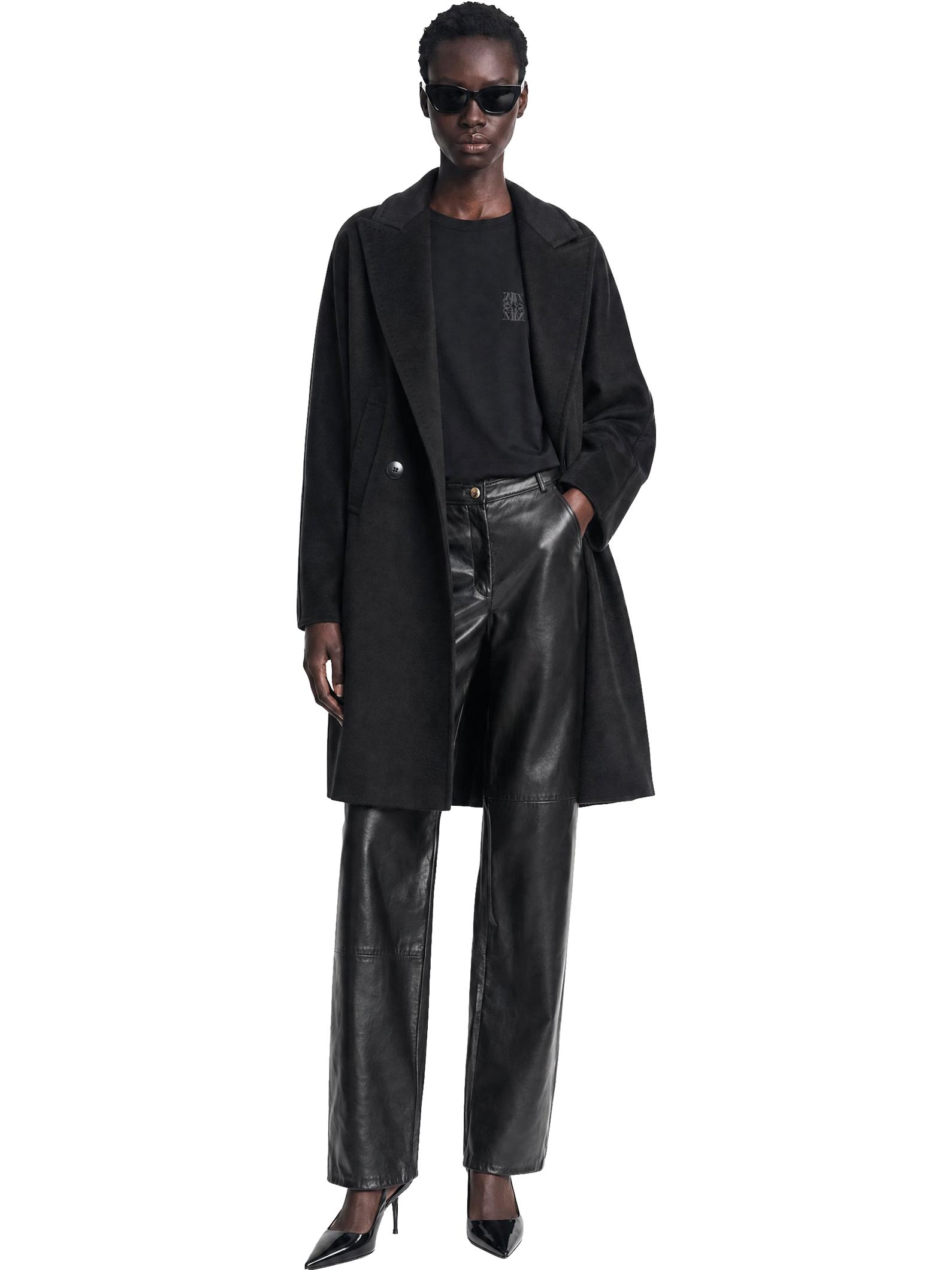 MAX MARA Max Mara Double-Breasted Wool Broadcloth Coat
