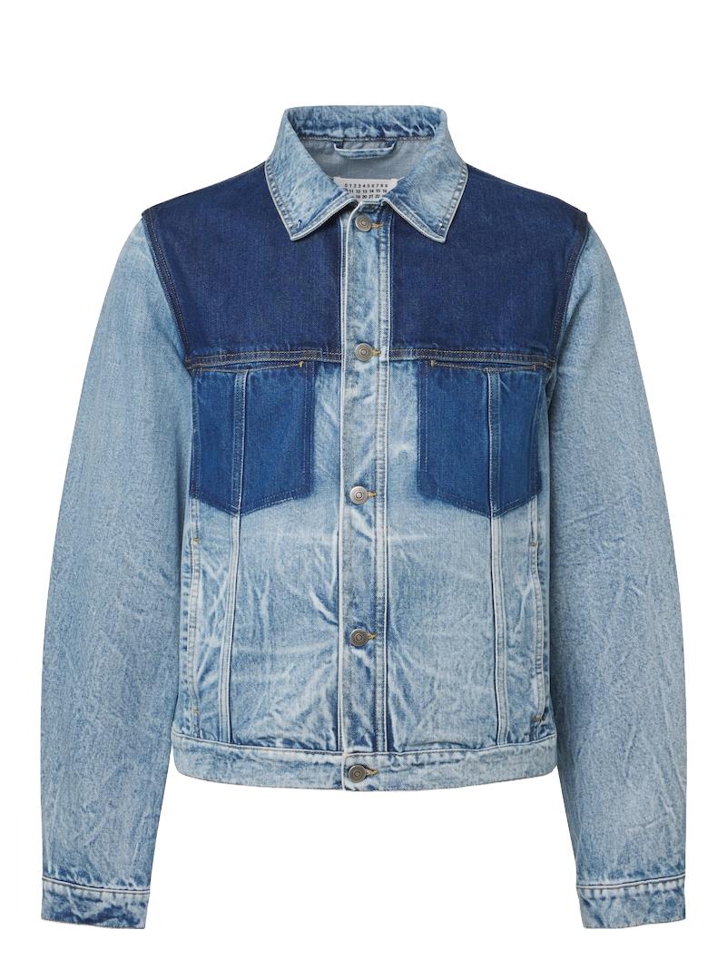 MAISON MARGIELA Maison Margiela Patchwork Denim Trucker Jacket