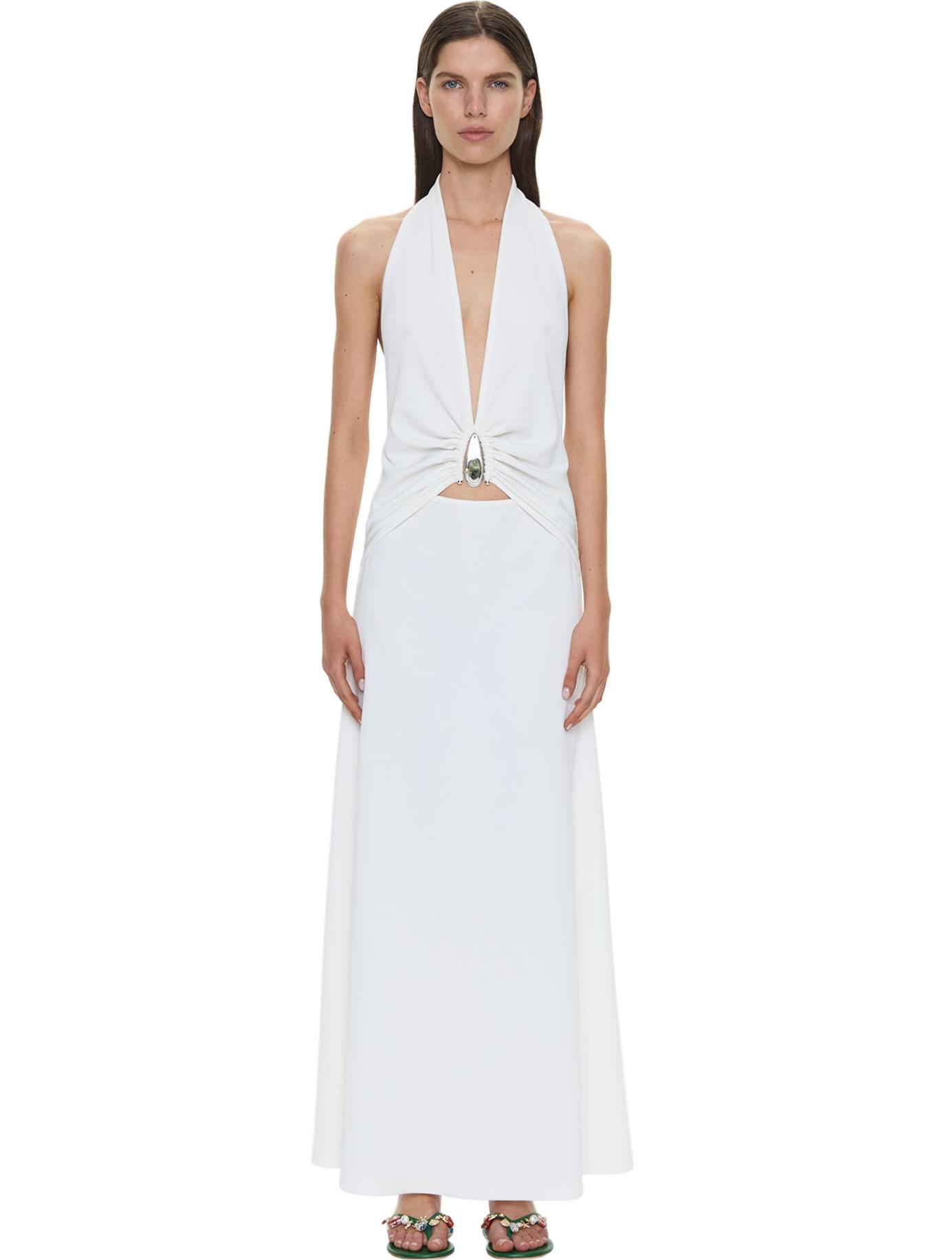 CHRISTOPHER ESBER CHRISTOPHER ESBER Crystal Pendant Tank Dress