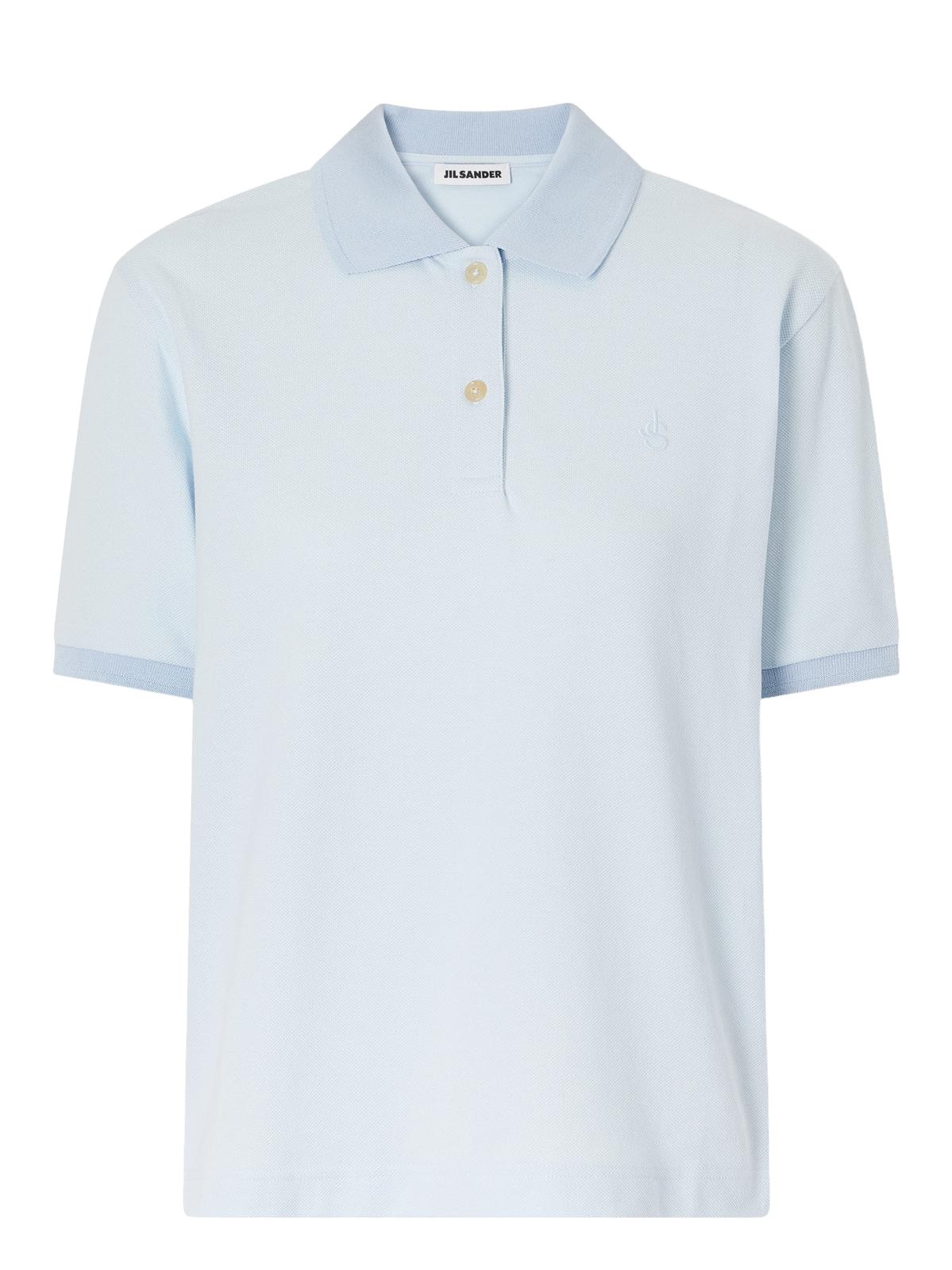 JIL SANDER Jil Sander Logo-Embroidered Cotton-Piqué Polo Shirt