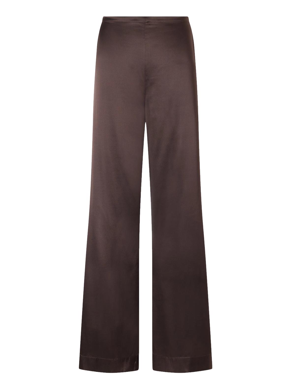 STAUD STAUD Silk-Dupioni Wide-Leg Trousers