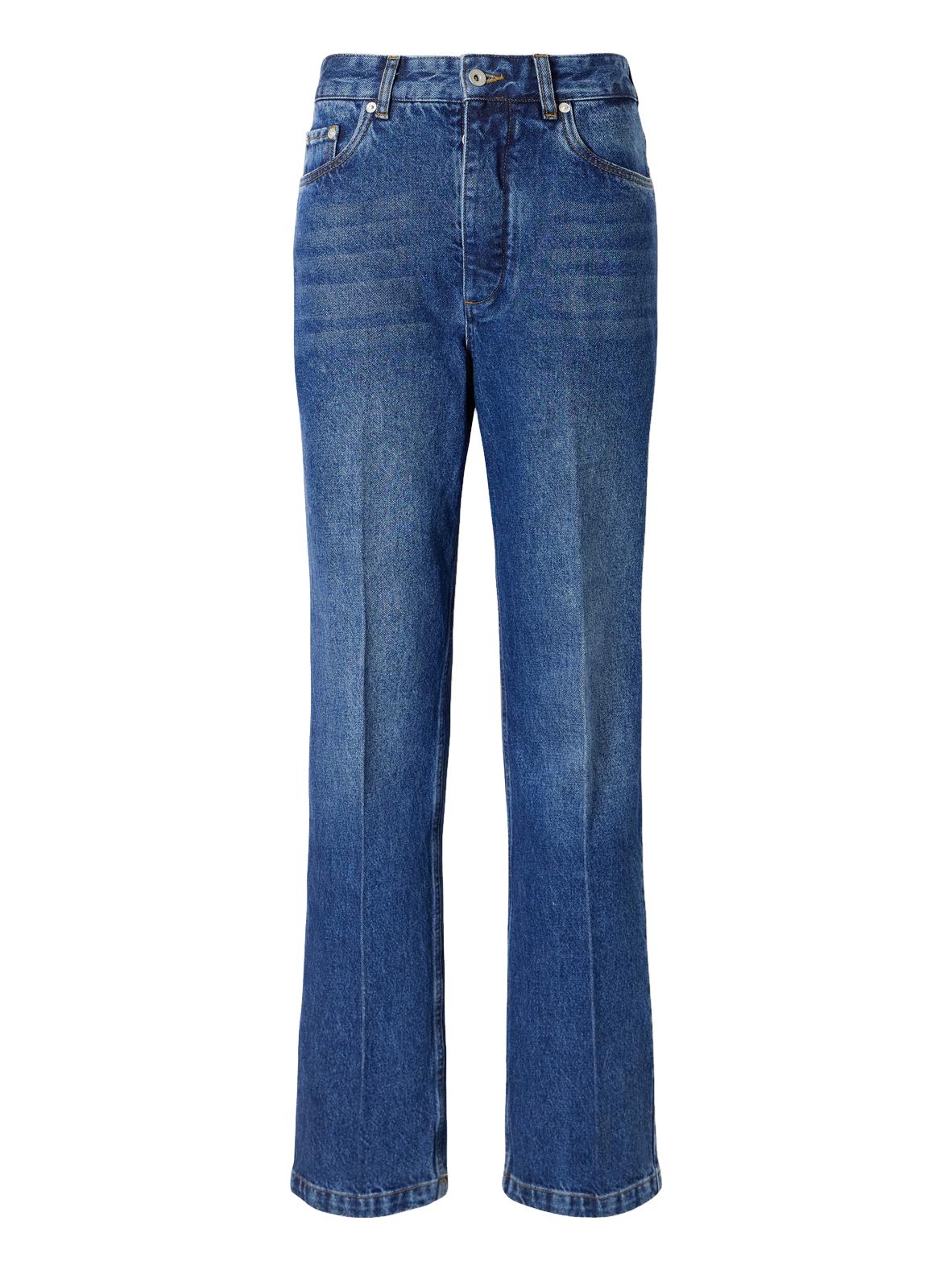 STUDIO NICHOLSON Studio Nicholson Barra Mid-Rise Straight-Leg Jeans