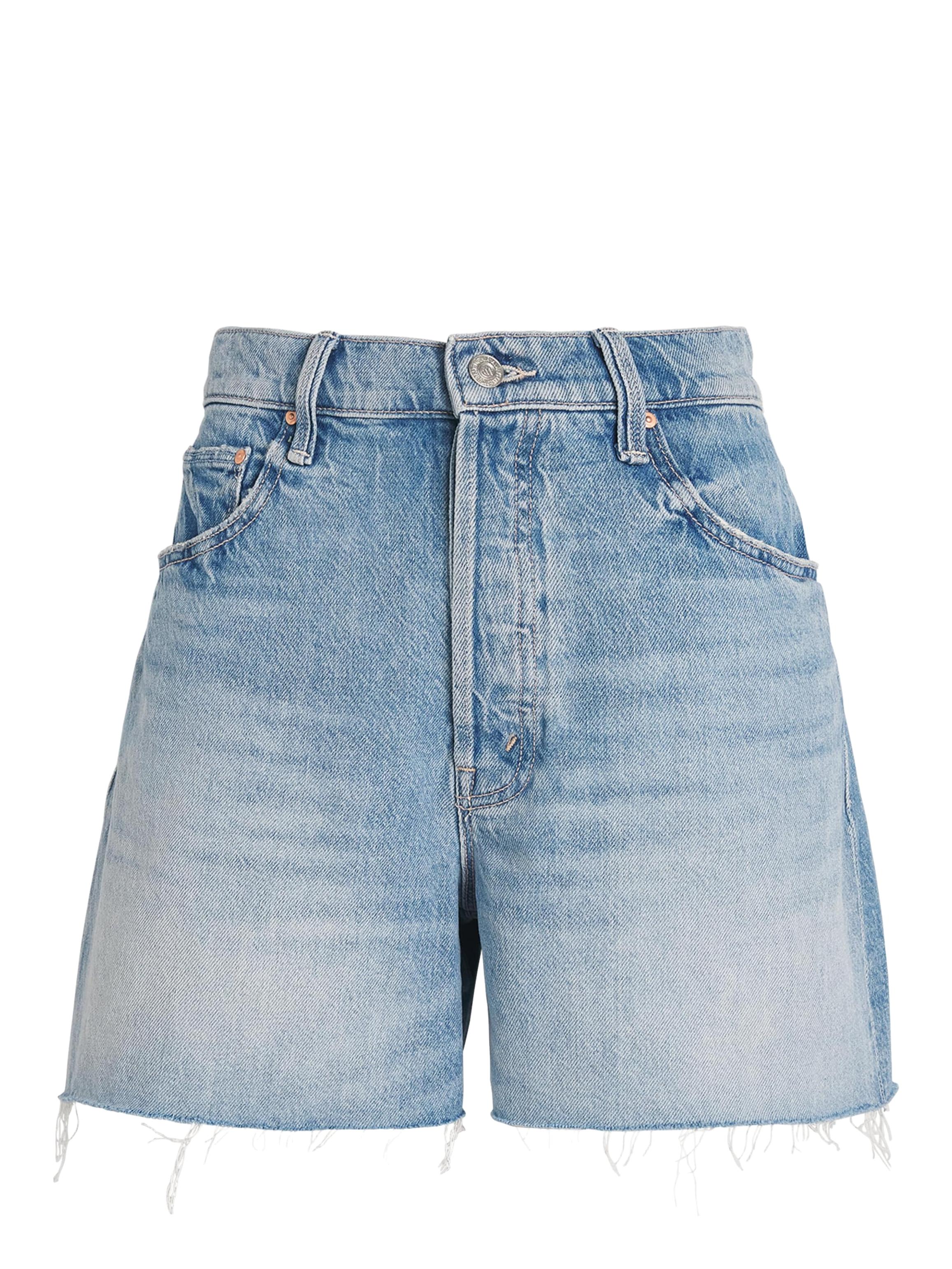 MOTHER Mother Extra Mile Denim Shorts