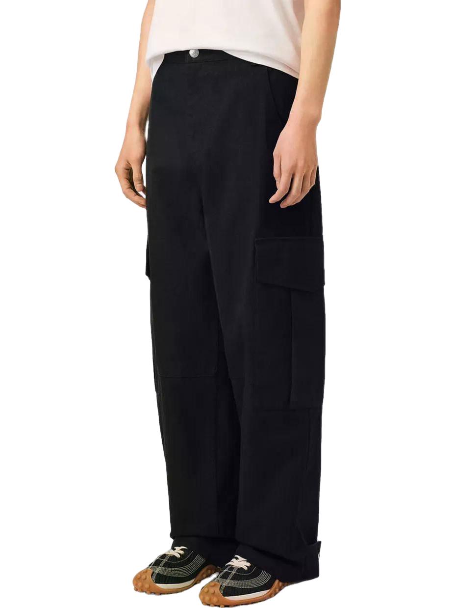 AMI AMI Paris Baggy Fit Cargo Cotton Trousers