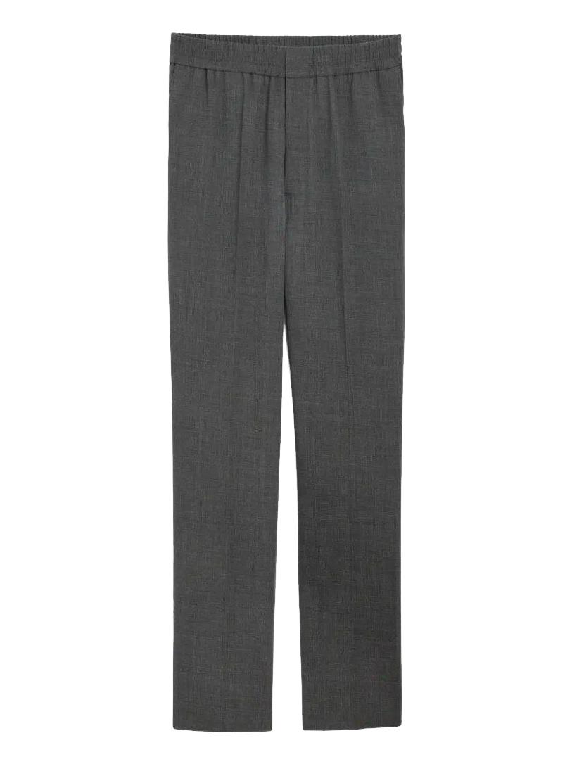 AMI AMI Paris Elasticated-Waist Wool Trousers