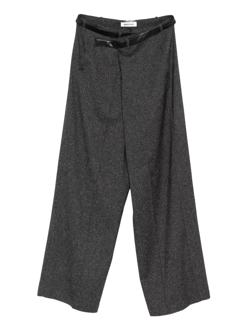 DARKPARK DARKPARK Belted Wide-Leg Tailored Trousers