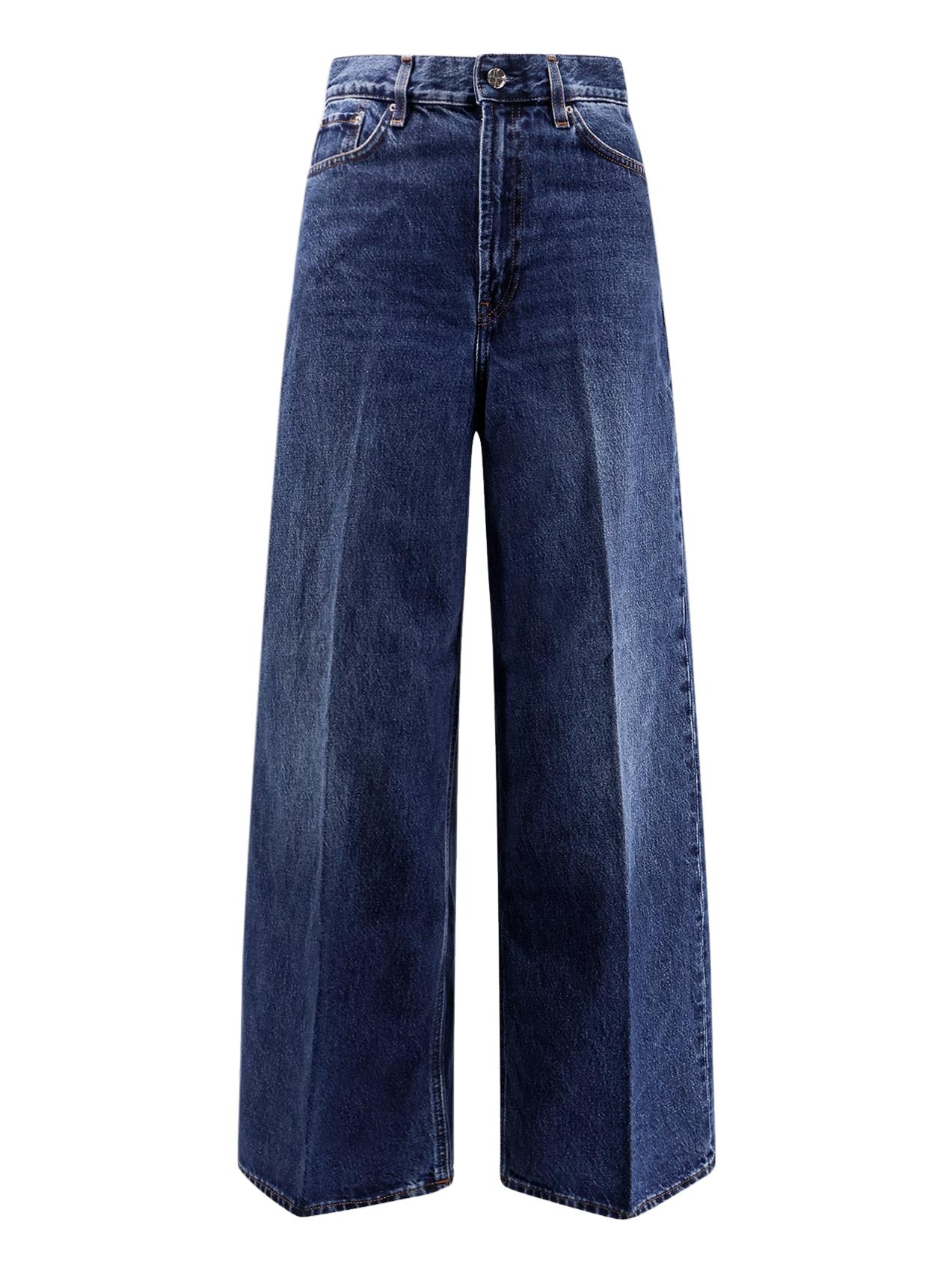 TOTÊME TOTEME Organic Cotton Wide-Leg Jeans